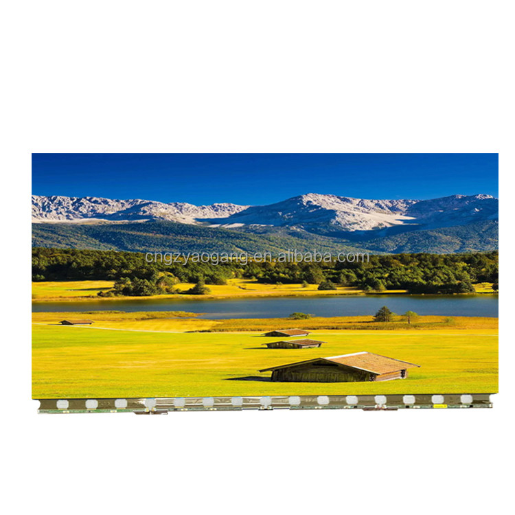 HD 65 Inch AUO LCD Panel T650QVR05.6 LCD LED Display Panel Open Cell video